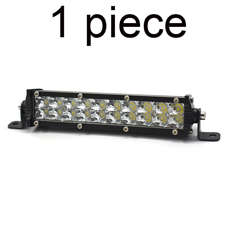 7 inch Dual Row Led Light Slim 40mm 60W LED Bar Fo... – Vicedeal