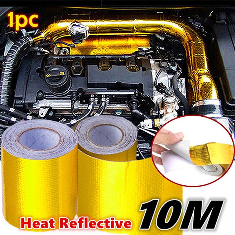 10M Gold Thermal Exhaust Tape Air Intake Heat Insu... – Vicedeal