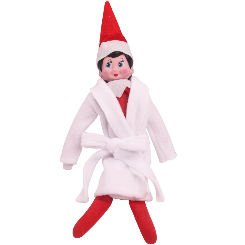 Red Christmas elf doll dress accessories for child... – Vicedeal