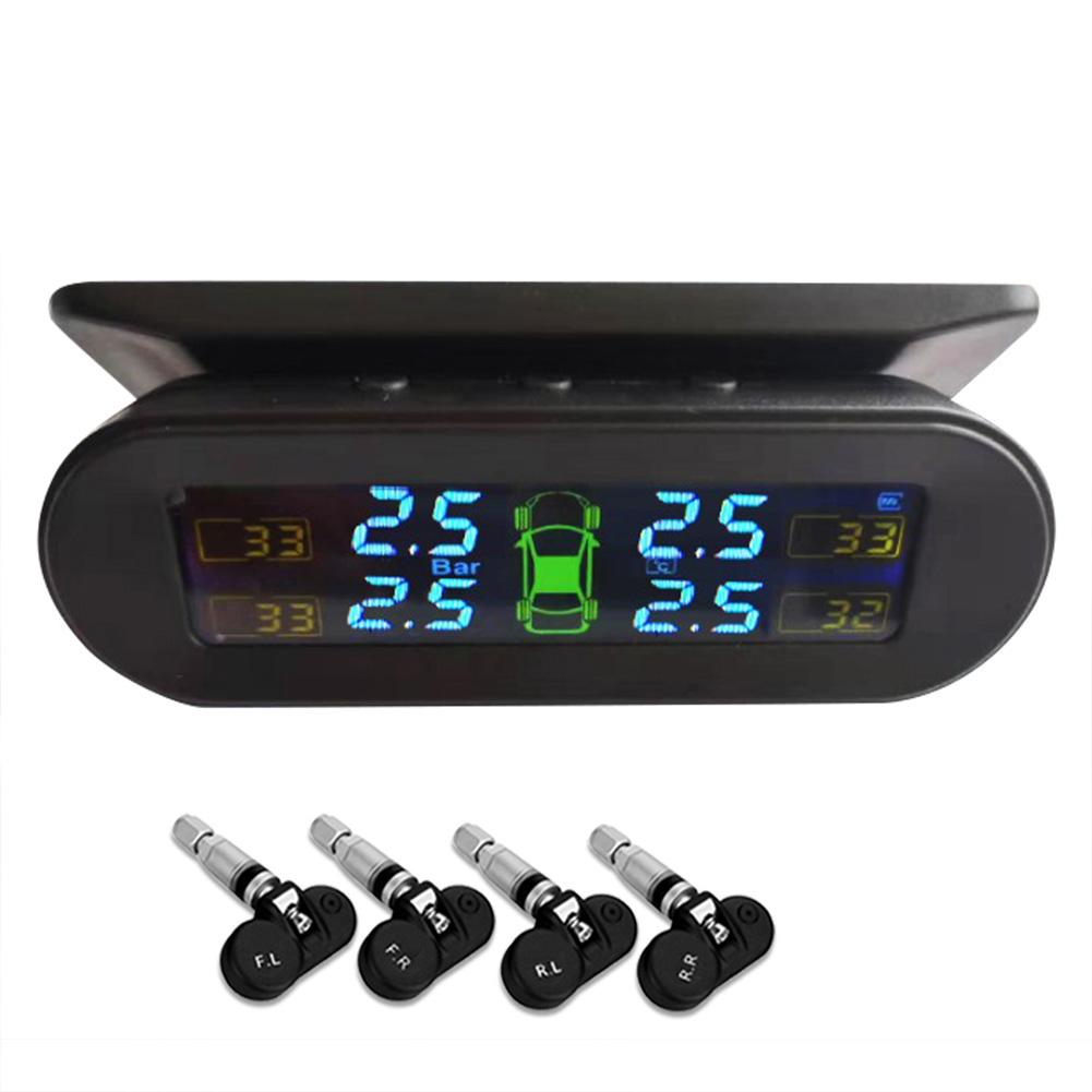 TPMS Car Tire Pressure Monitoring System Solar Or ... – Grandado