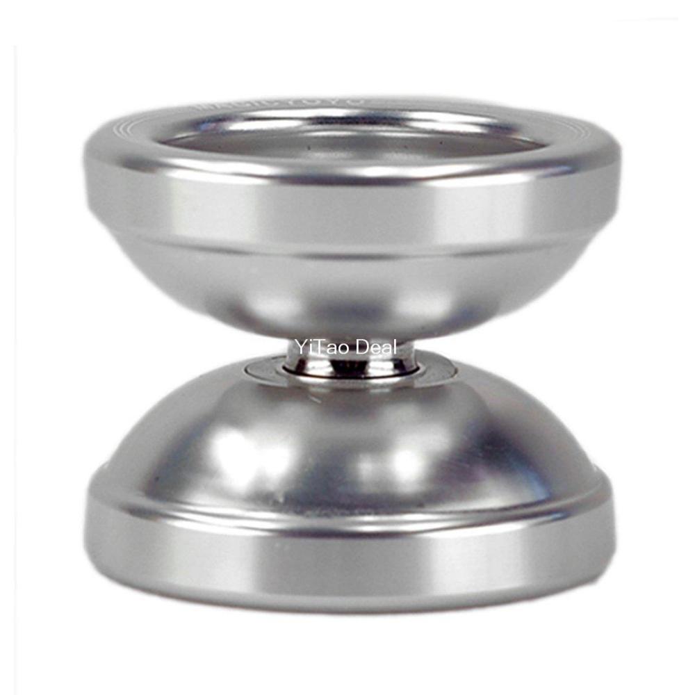 Yoyo Ball Silver Magic YoYo T6 Rainbow Aluminum Yo... – Grandado