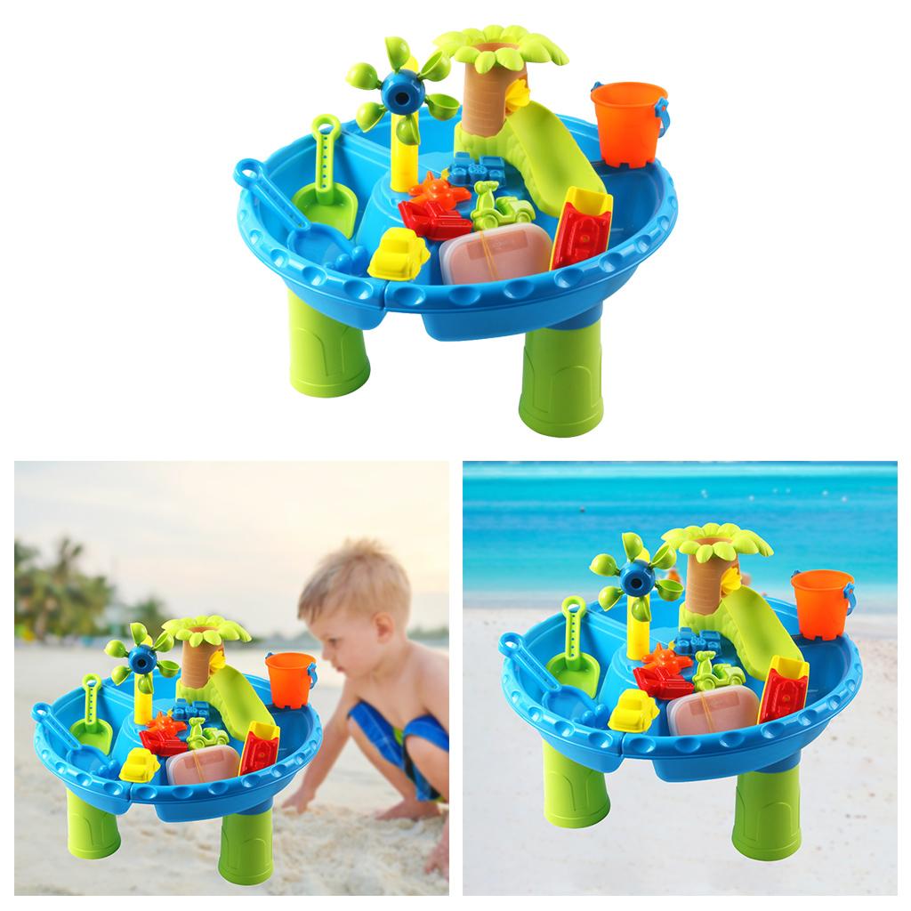 4 in 1 Kids Sand and Water Table - Beach Play Acti... – Grandado