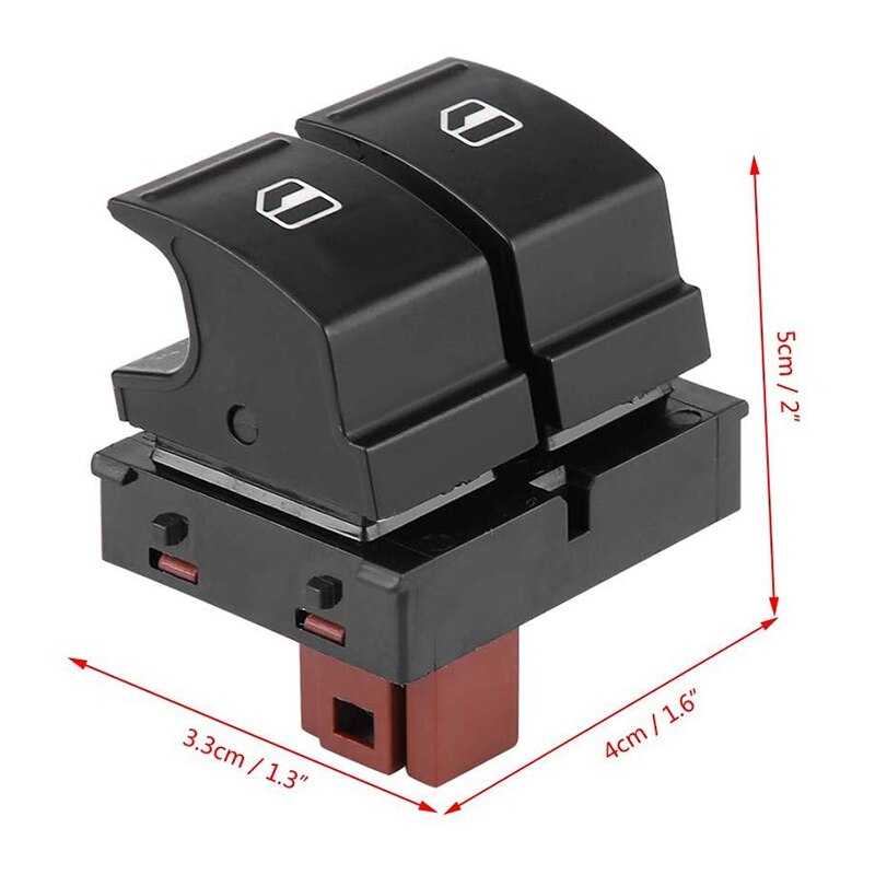Window Button Switch for Skoda Octavia Fabia 2 Roo... – Grandado