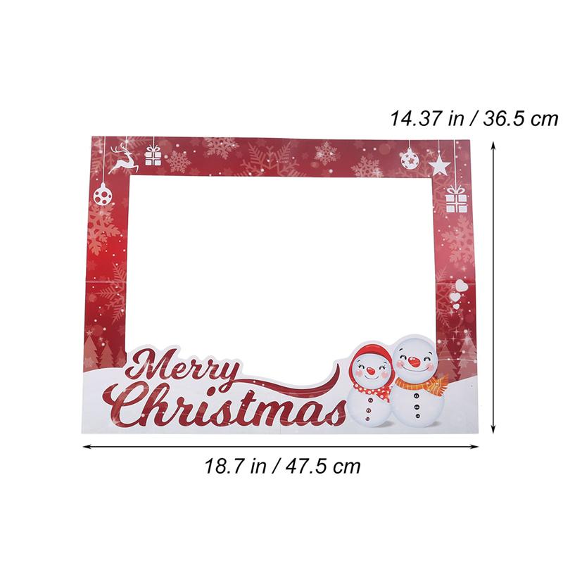 1pc Family Christmas Picture Frame Prop Selfie Pho... – Vicedeal