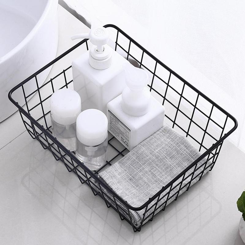 Wrought Artistic Storage Iron Hamper Storage Desk ... – Grandado