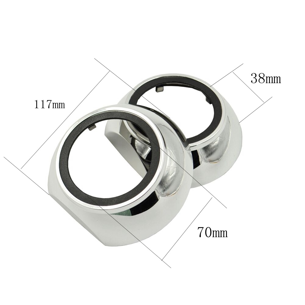 3 inch projector lens shrouds H4 Easy Install Koit... – Grandado