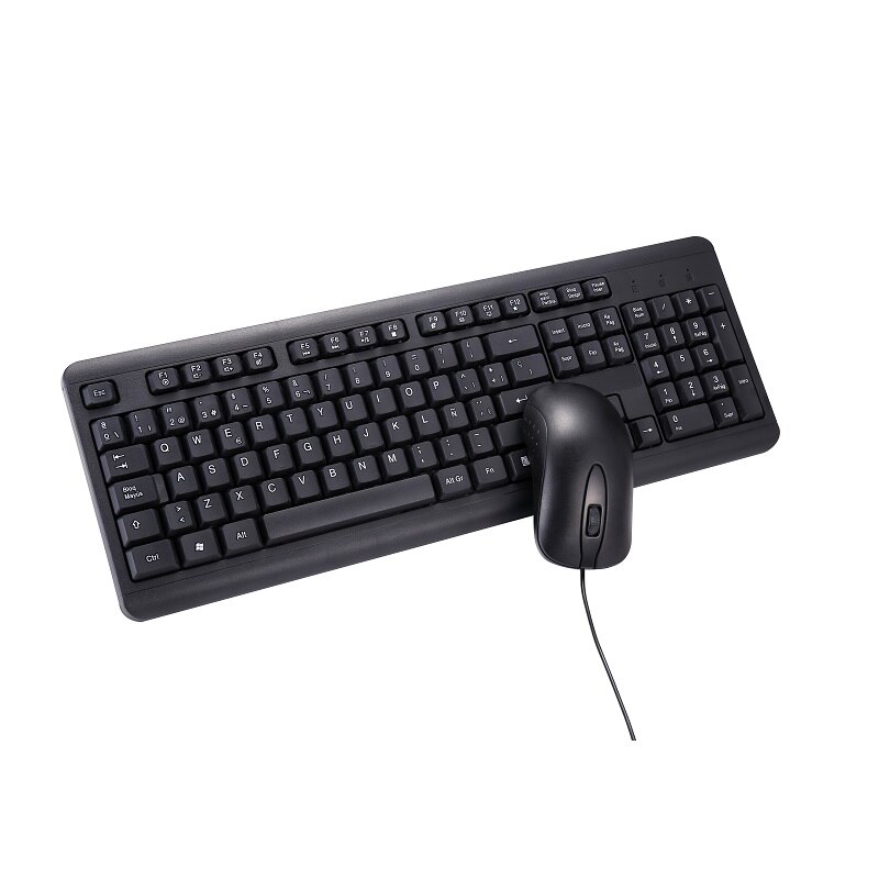Spanish Keyboard and Mouse for home office 104 key... – Grandado
