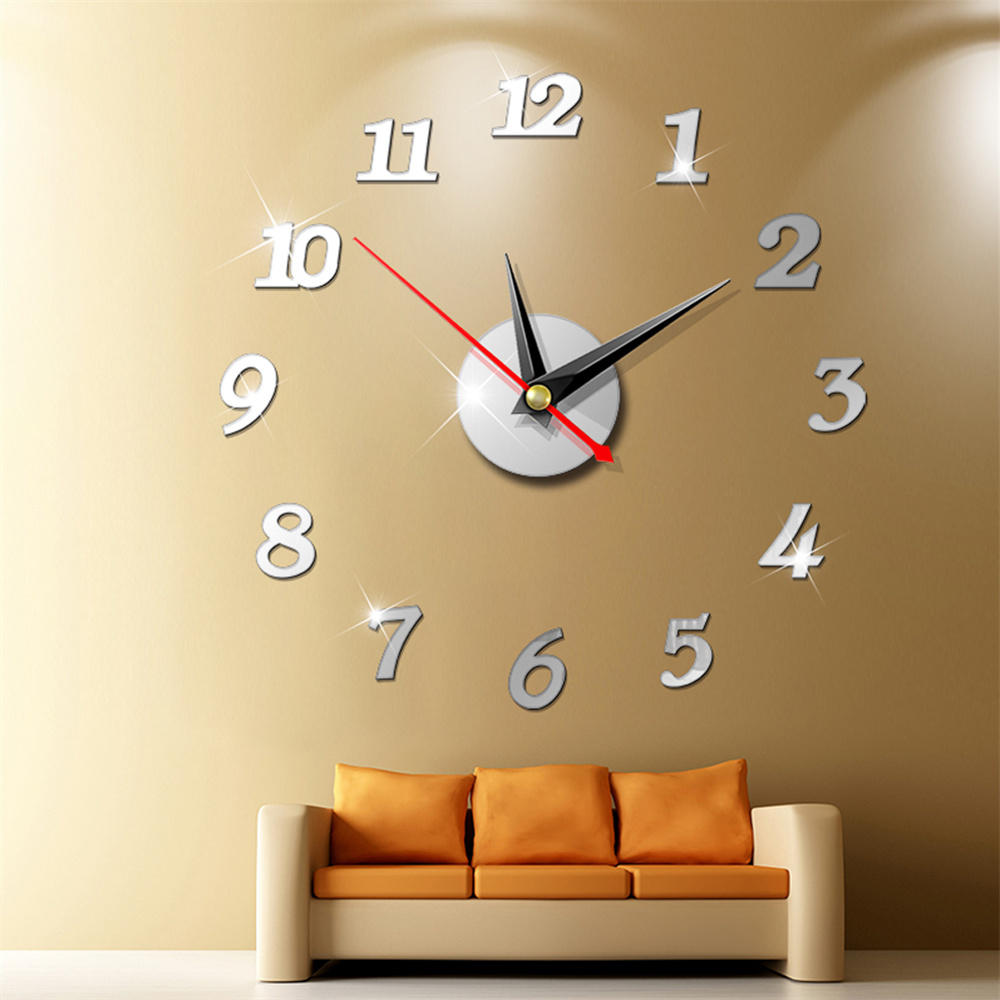 Reloj de Pared sin Marco para Decoración Moderna d... – Grandado