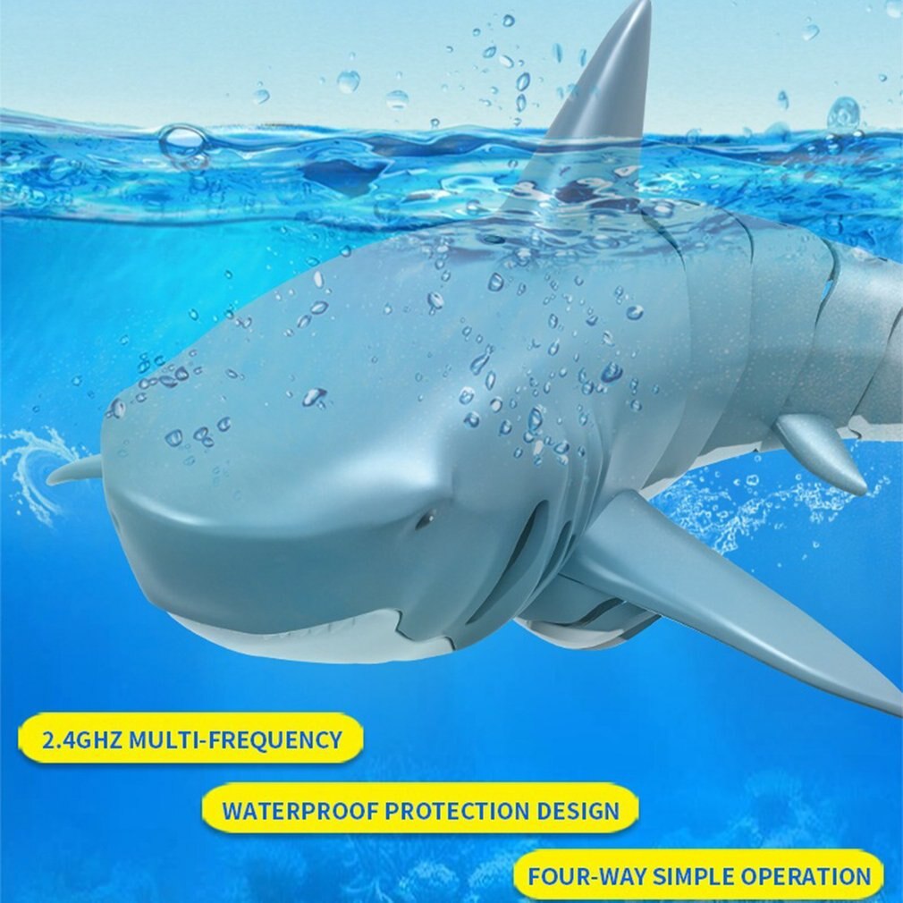 Mini RC Submarine 2.4G Remote Small Sharks Remote ... – Grandado