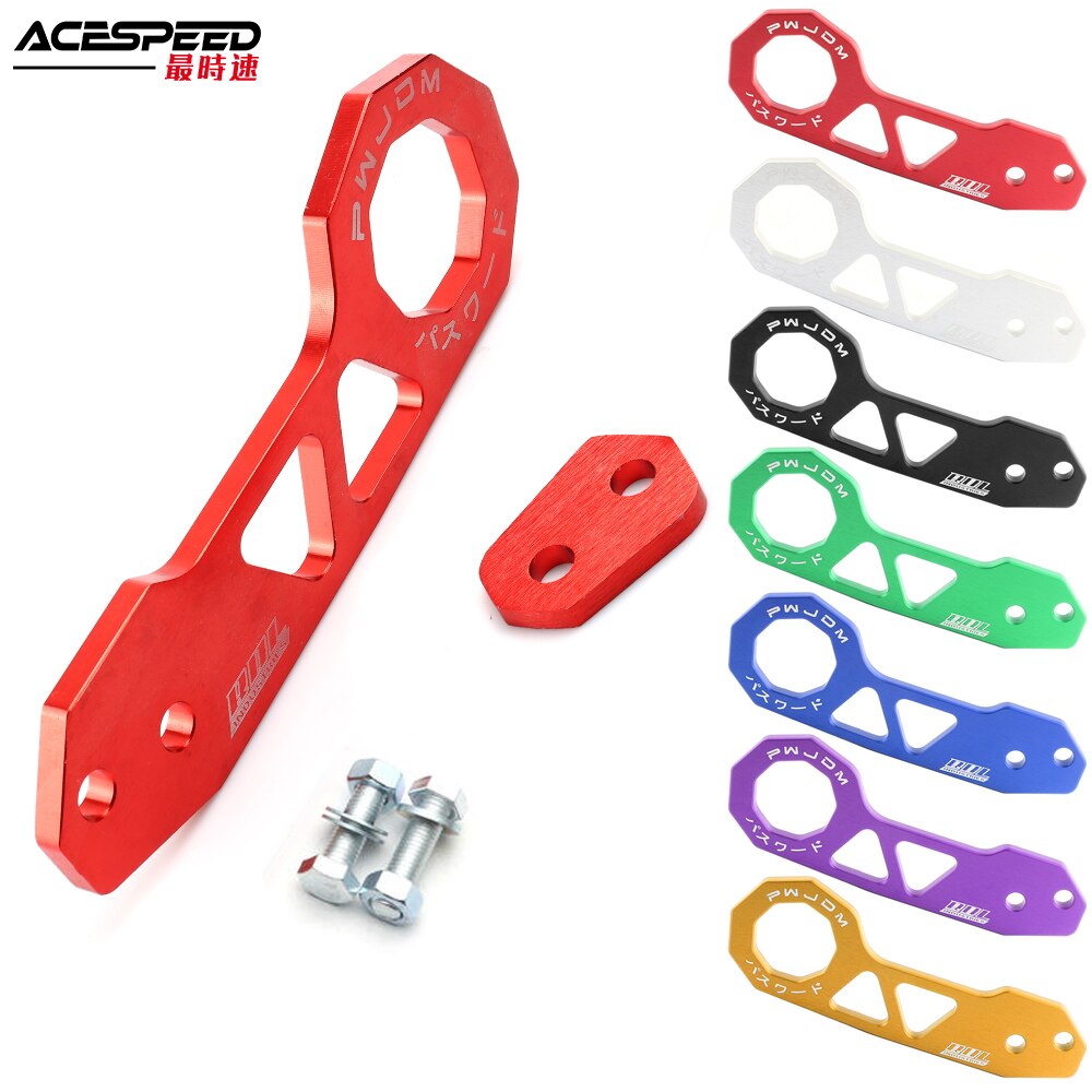 Universal Aluminum Alloy Tow Hook Car Auto Rear Bu... – Vicedeal
