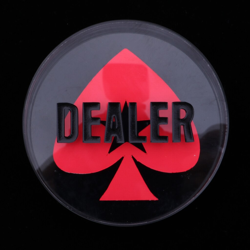 3 Inch Dealer Button Casino Poker Chip for Texas H... – Grandado