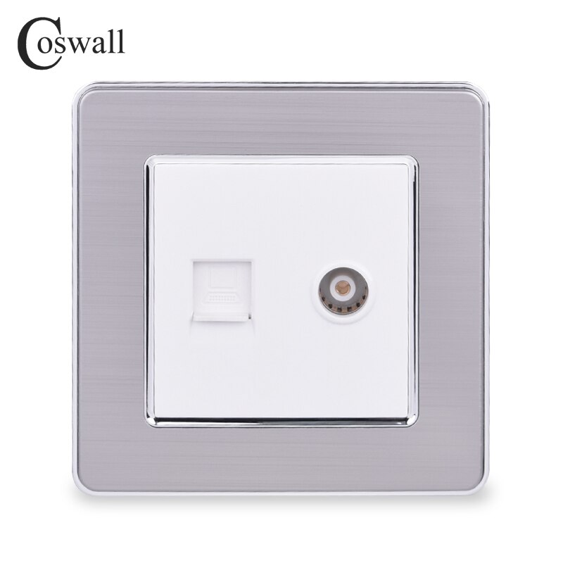 COSWALL RJ45 Internet Data Computer Jack CAT5E Con... – Vicedeal