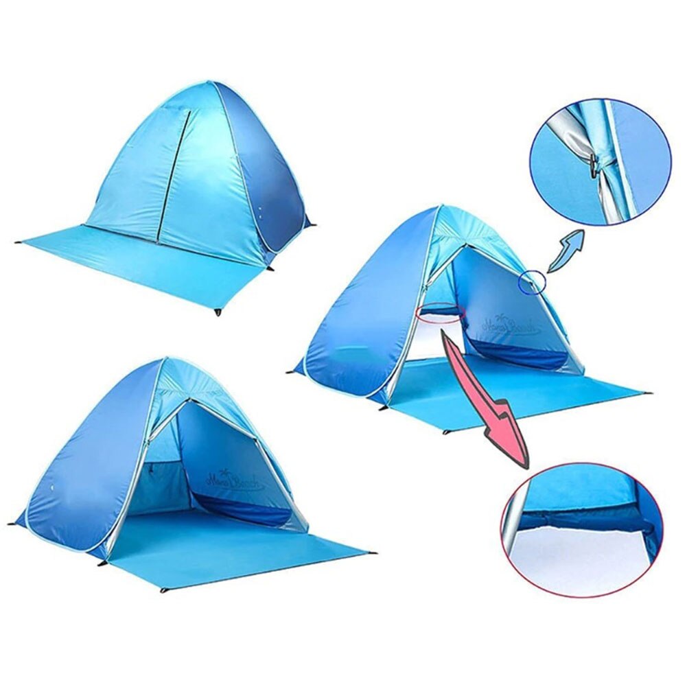 Automatic Tent 3-4 Person Camping Tent Easy Instan... – Grandado