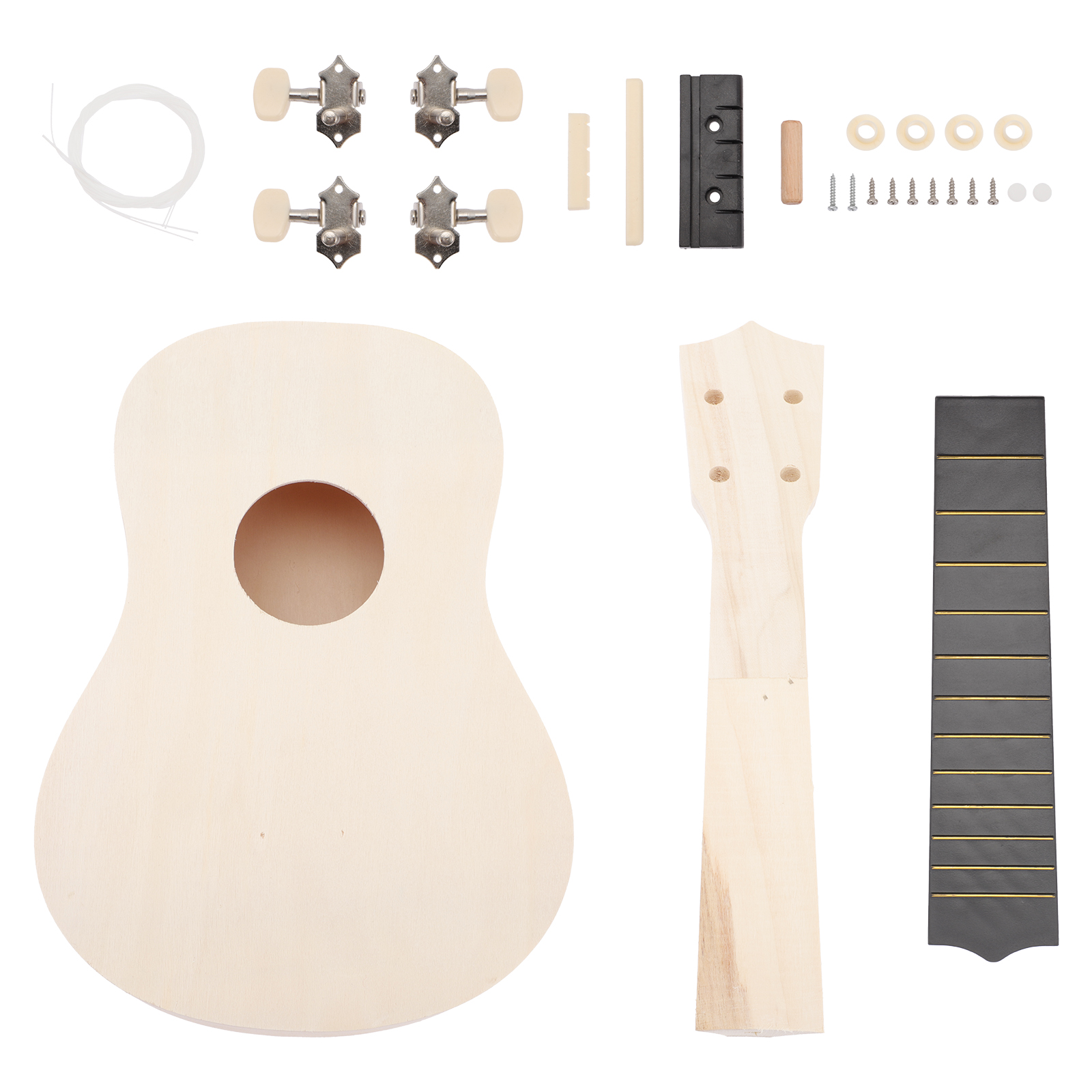 1 Set DIY Ukulele Making Kit Ukulele Hand Made Mak... – Vicedeal