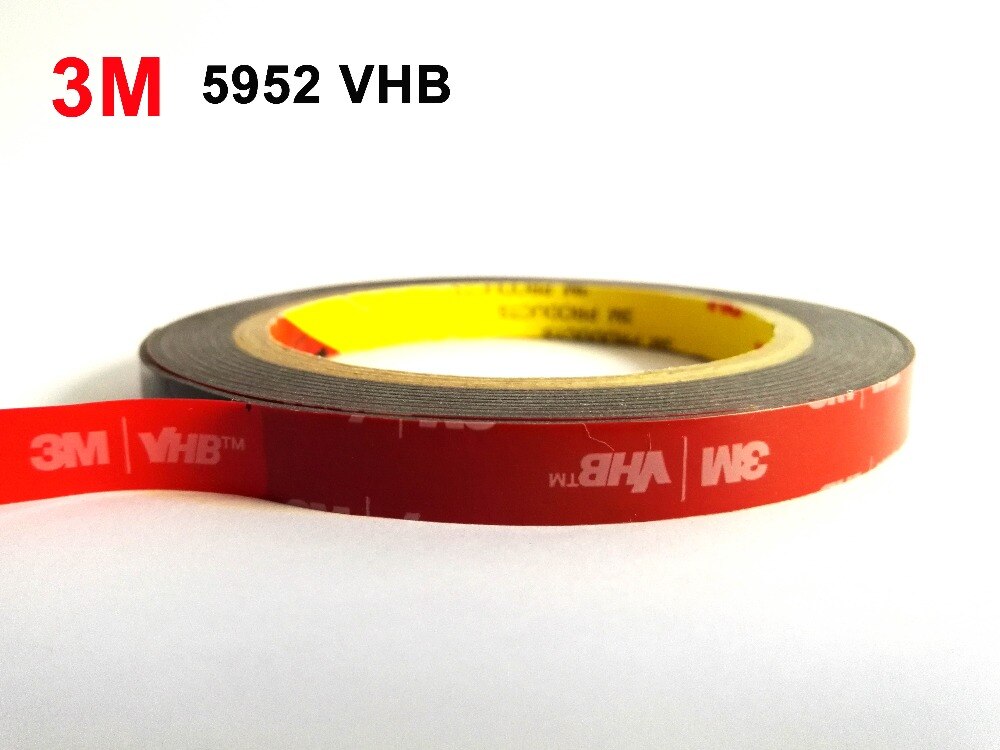 3M VHB 5952 Black Heavy Duty Mounting Tape Double ... – Grandado