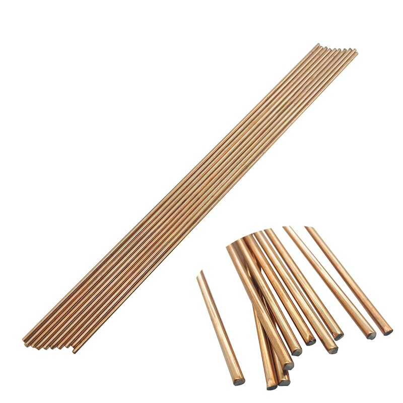 10Pcs 1.6/2.4/3.2Mm * 330Mm Rood Koper Lassen Sold... – Vicedeal