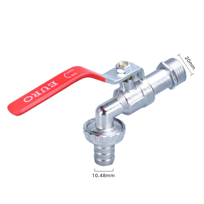 1/2" 3/4" BSP Ball Valve Garden Hose Tap... – Grandado