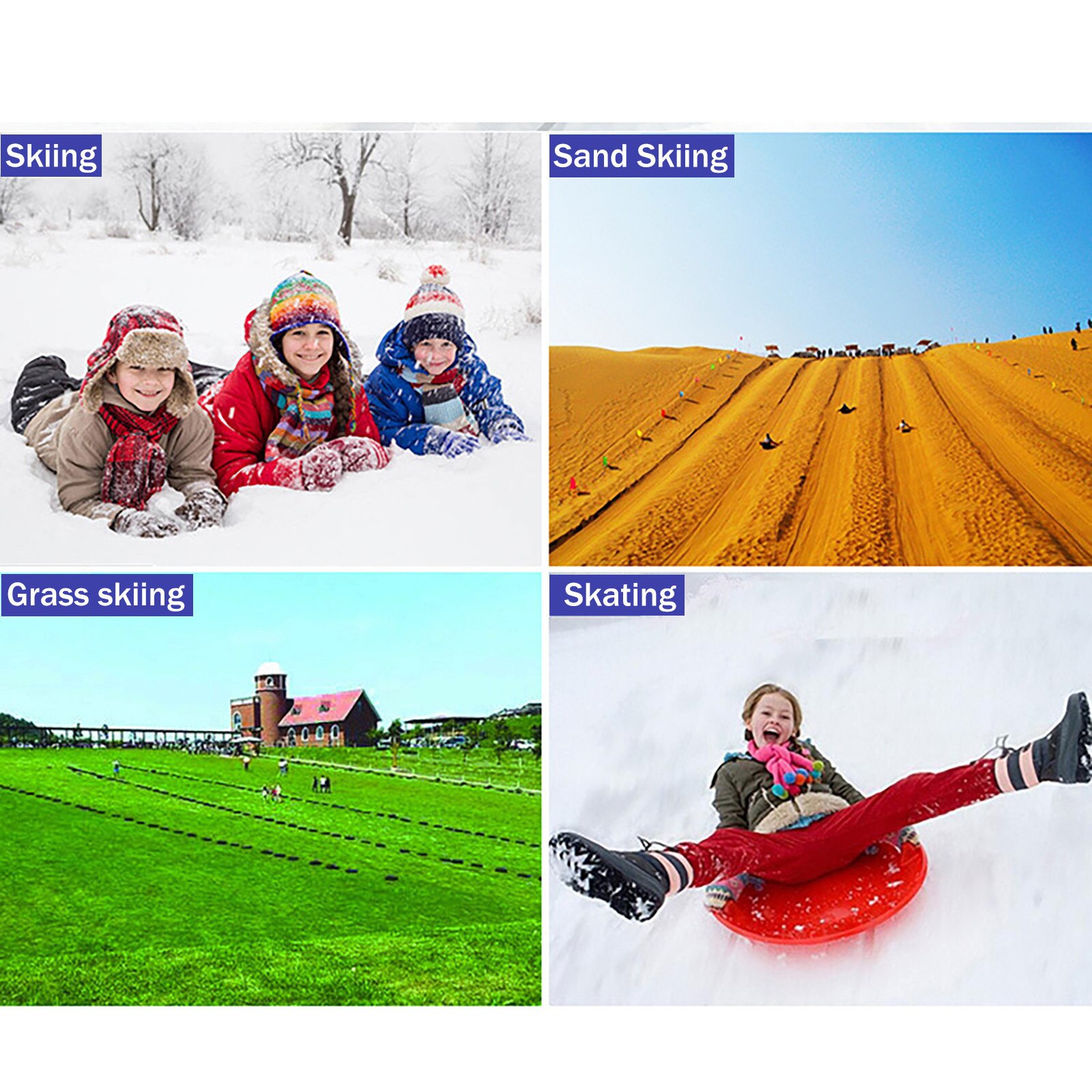 4# Snowboard Exercise Mat Children's Adult Sports ... – Grandado