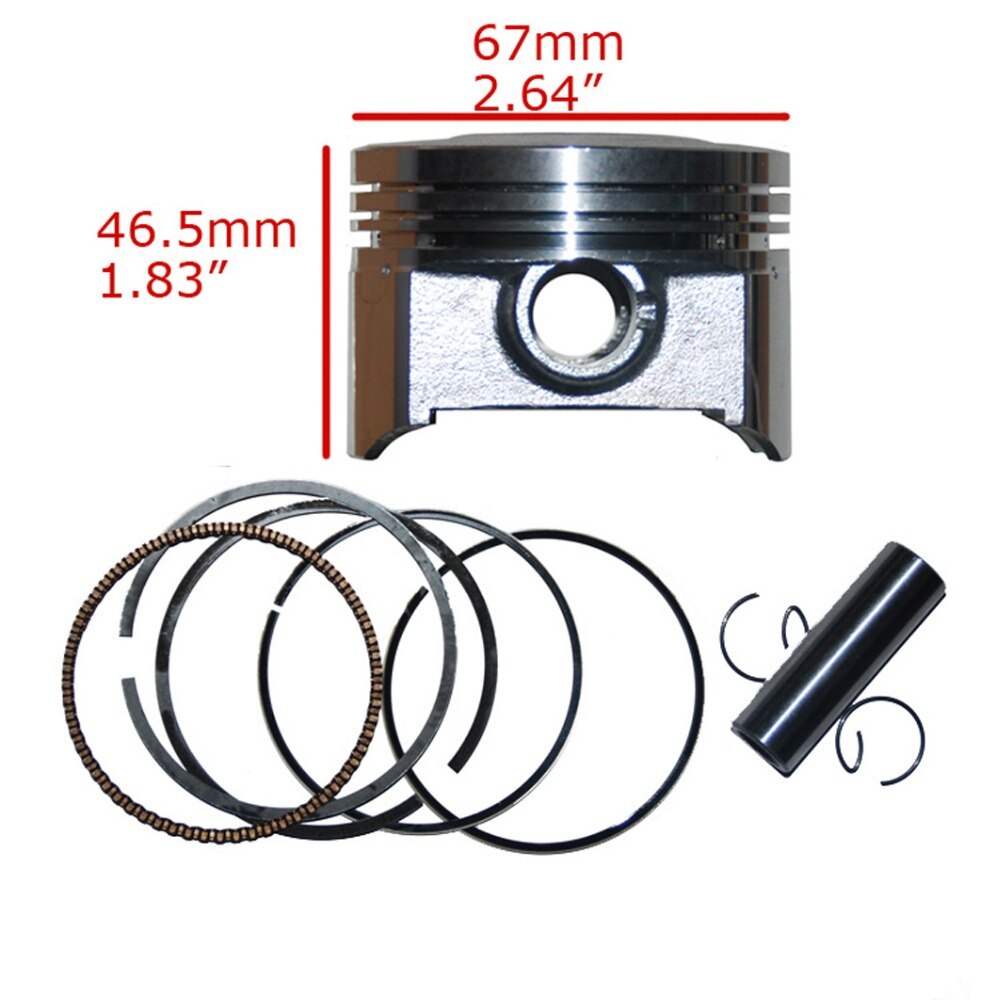 LiFan, ZongShen, Loncin, Bashan CG250 Piston Set v... – Vicedeal