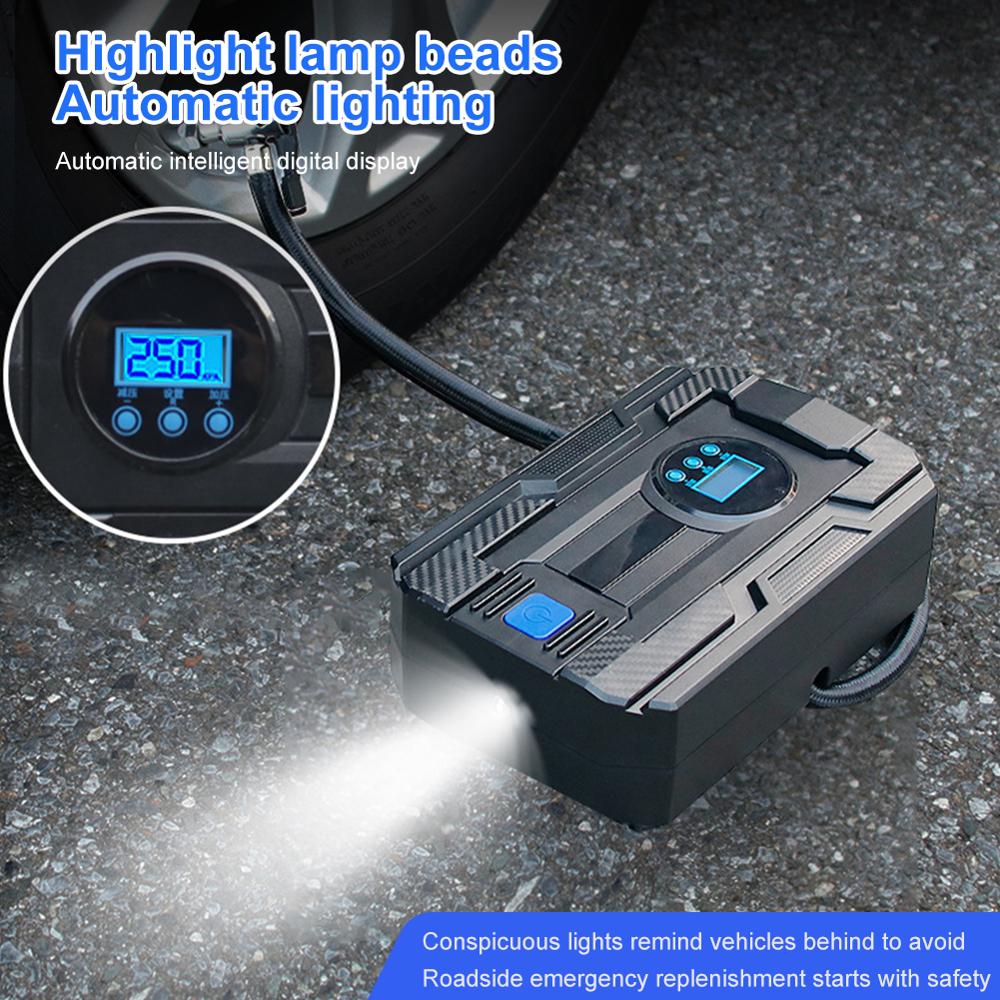 Air Compressor Tire Inflator-Elektrische Auto Pomp... – Vicedeal