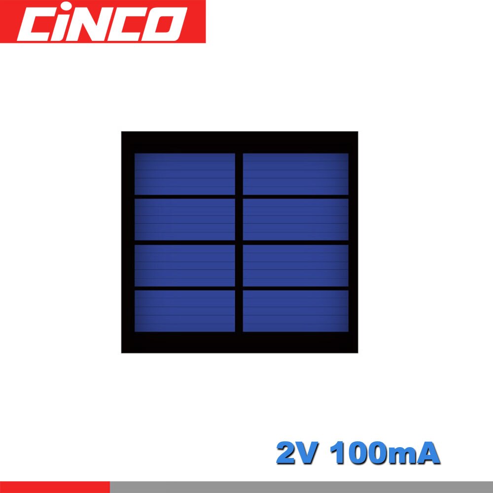 2v 100ma 0.2 watt polypanel solskydd epoksy monokr... – Grandado