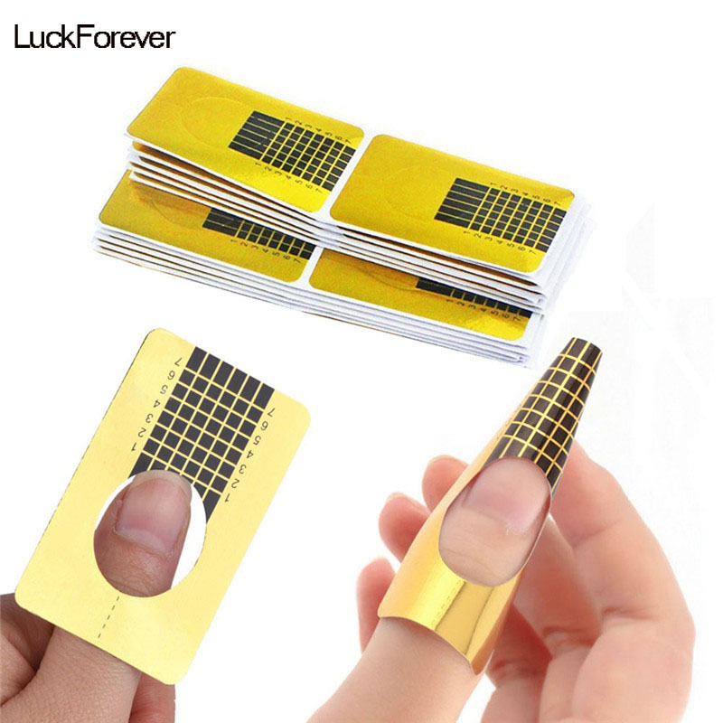 20Pc/Lot Nail Extension Form Guide Sticker Manicur... – Vicedeal