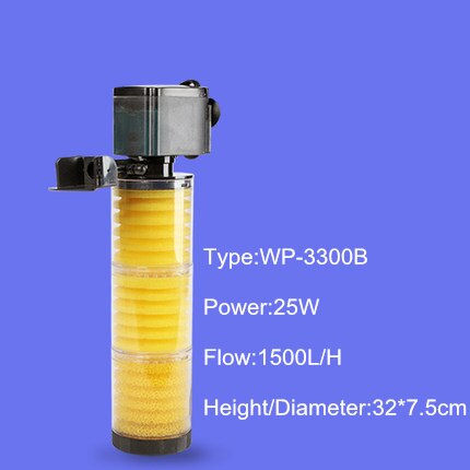 SOBO Internal Filter Pump With Sponge For Fish Tan... – Grandado