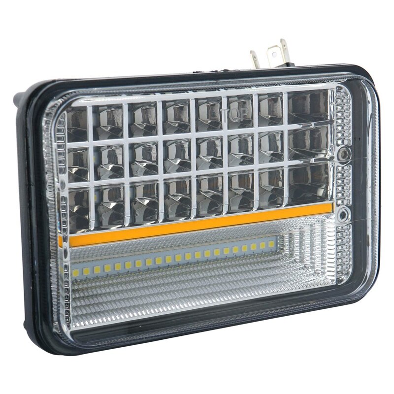 Universal Rectangular 4X6 Inch LED Headlight High ... – Vicedeal