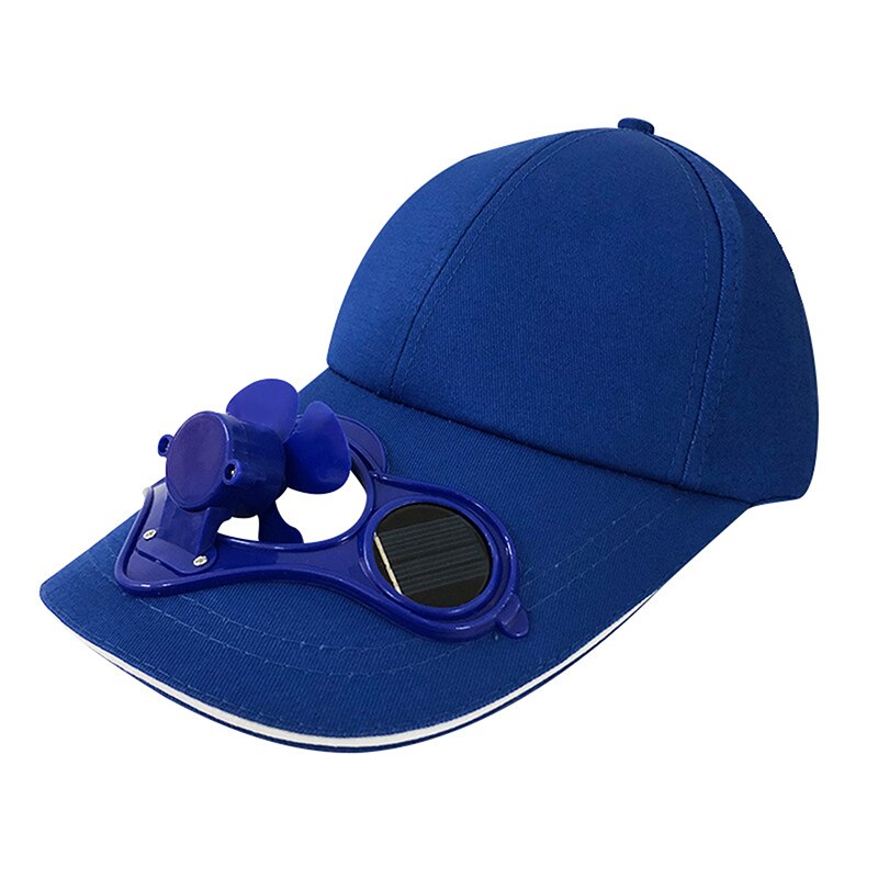 Summmer Sun Hat Solar Fan Cap Children Cap Basebal... – Grandado