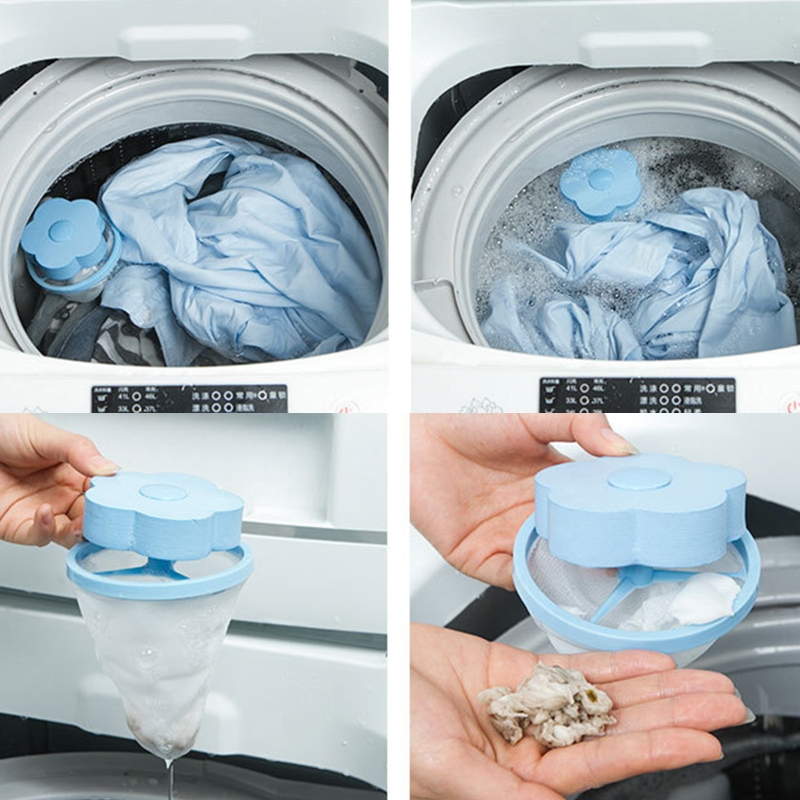 Hair Removal Catcher Filter Mesh Pouch Cleaning Ba... – Grandado