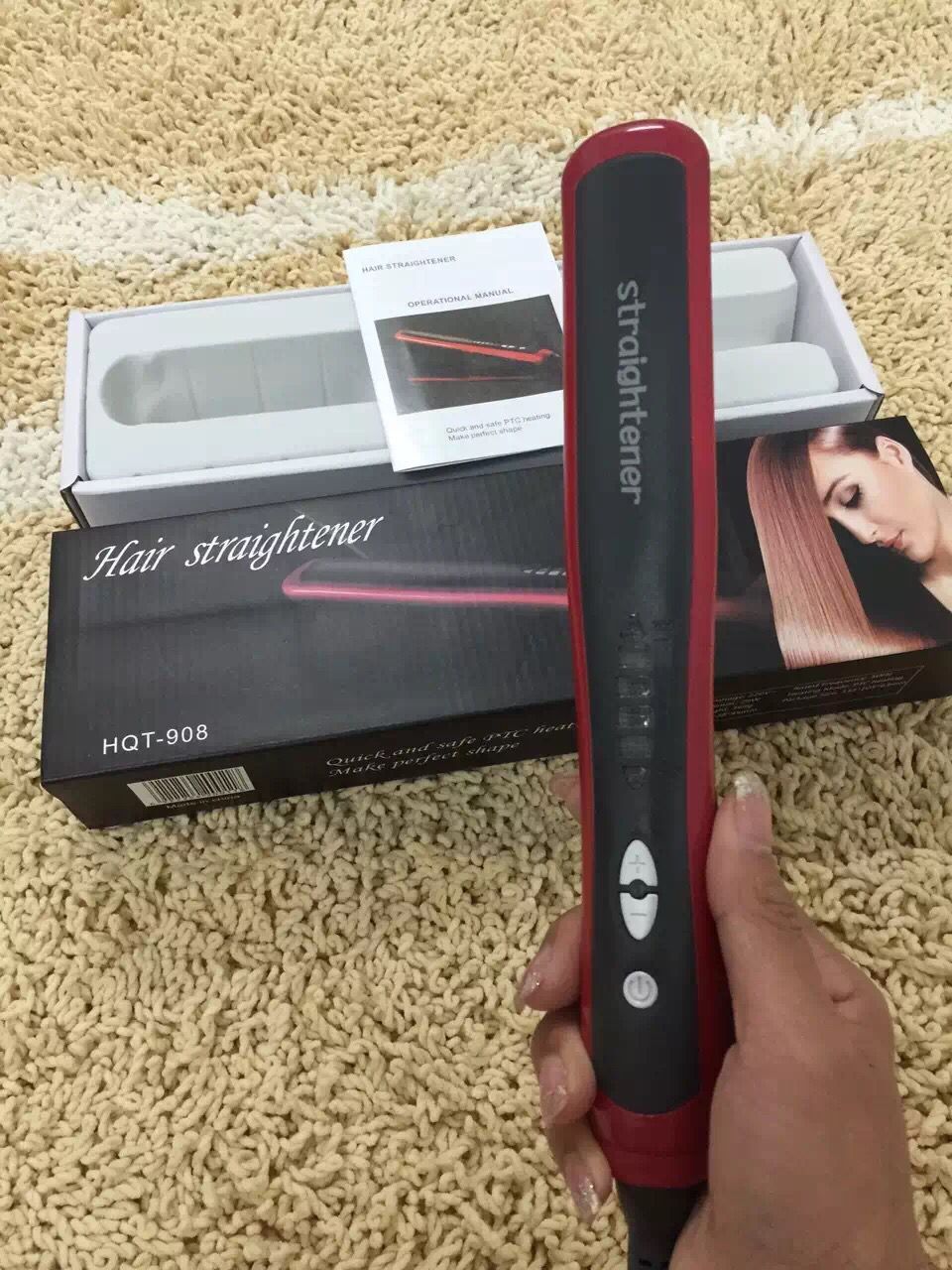 Brand Fast Hair Comb Straightener Brush Comb Elect... – Grandado