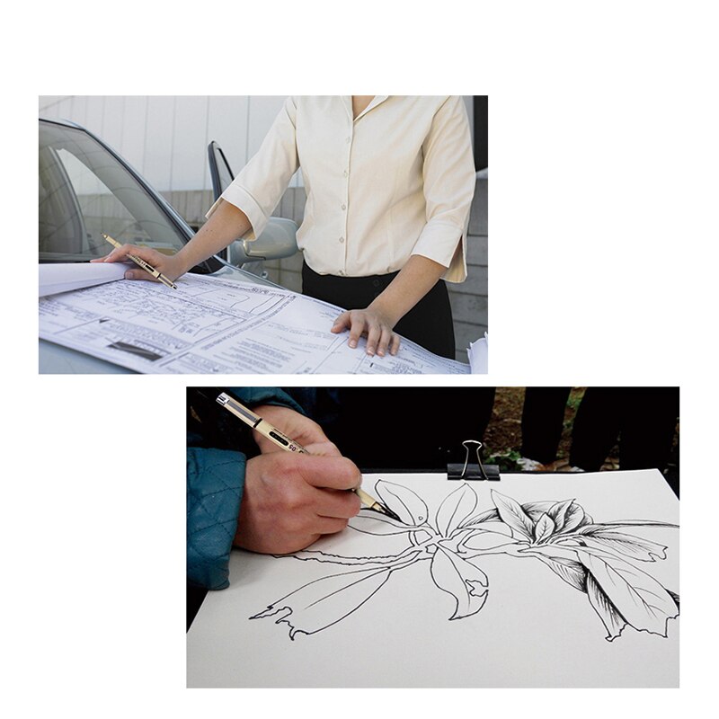 1 Pc The Black Technical Graphic Fine Line Drawing... – Vicedeal