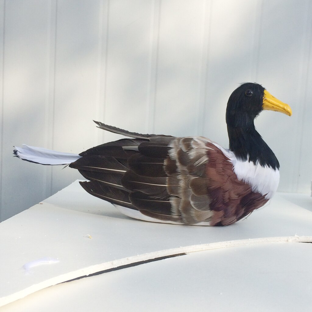 Lifelike Realistic Artificial Duck Birds for Garde... – Grandado