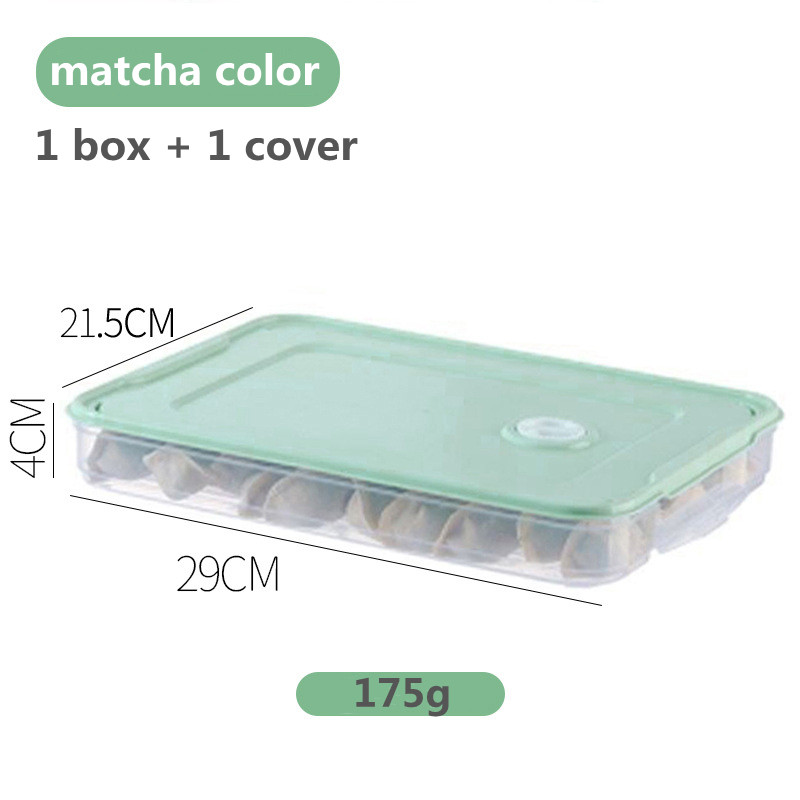 Dumpling box single-layer storage household plasti... – Vicedeal