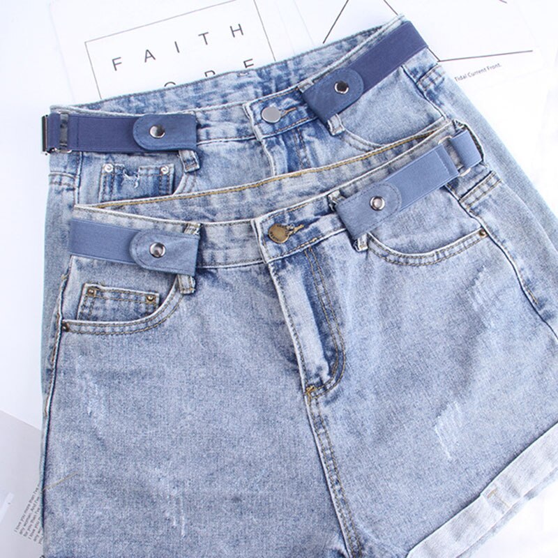 Cinturón elástico azul para mujer y hombre, banda ... – Grandado