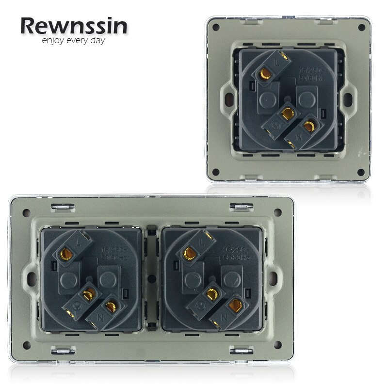 Wall Socket EU Standard Electrical Socket AC110V-2... – Grandado