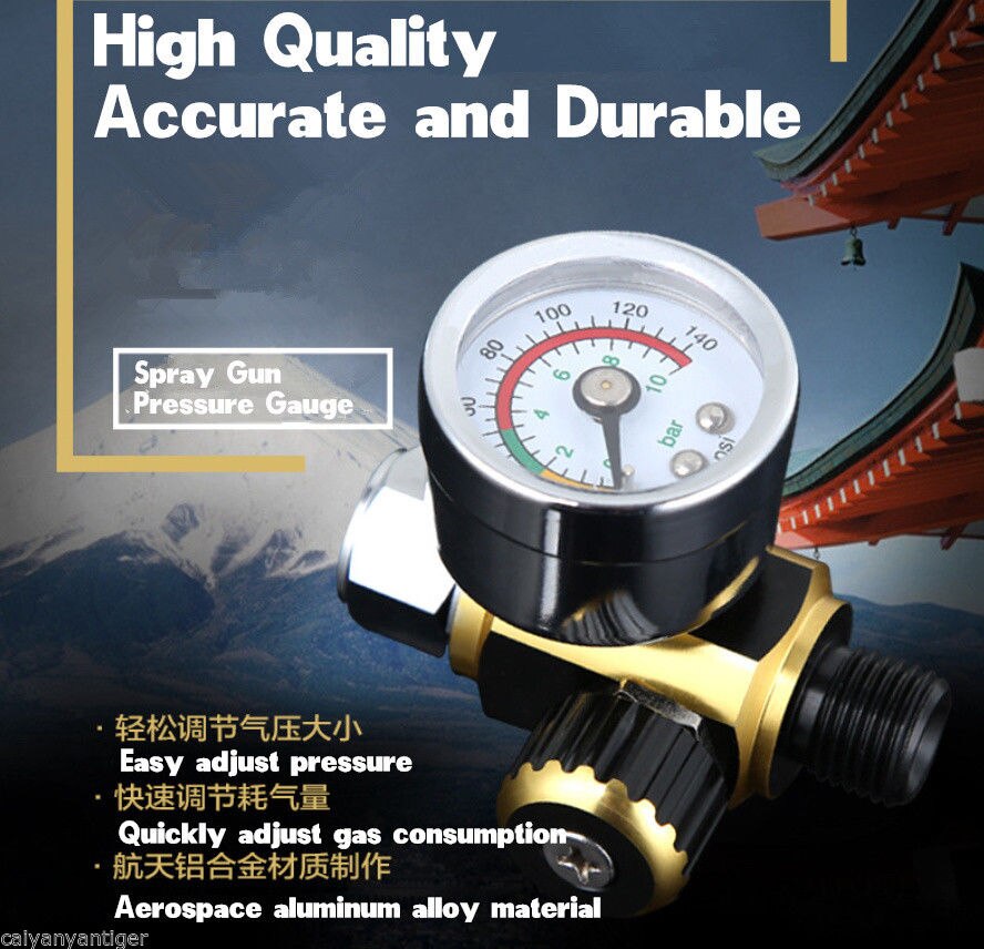 Universele Metalen Spuitpistool Luchtdruk Regulato... – Grandado