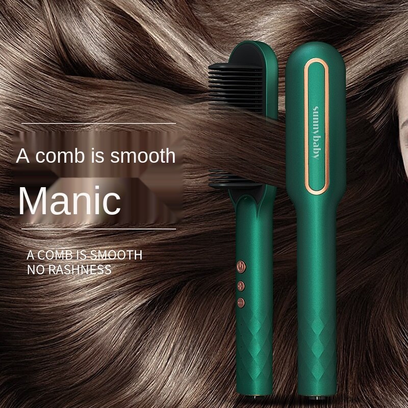 Steil Haar Spalk Anion Steil Haar Kam Steil Haar K... – Vicedeal