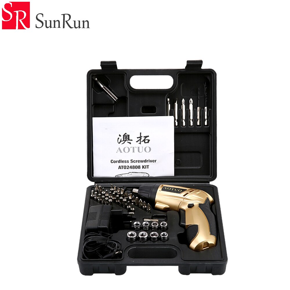 4.8V 45 Piece/set electric screwdriver drilling ti... – Vicedeal