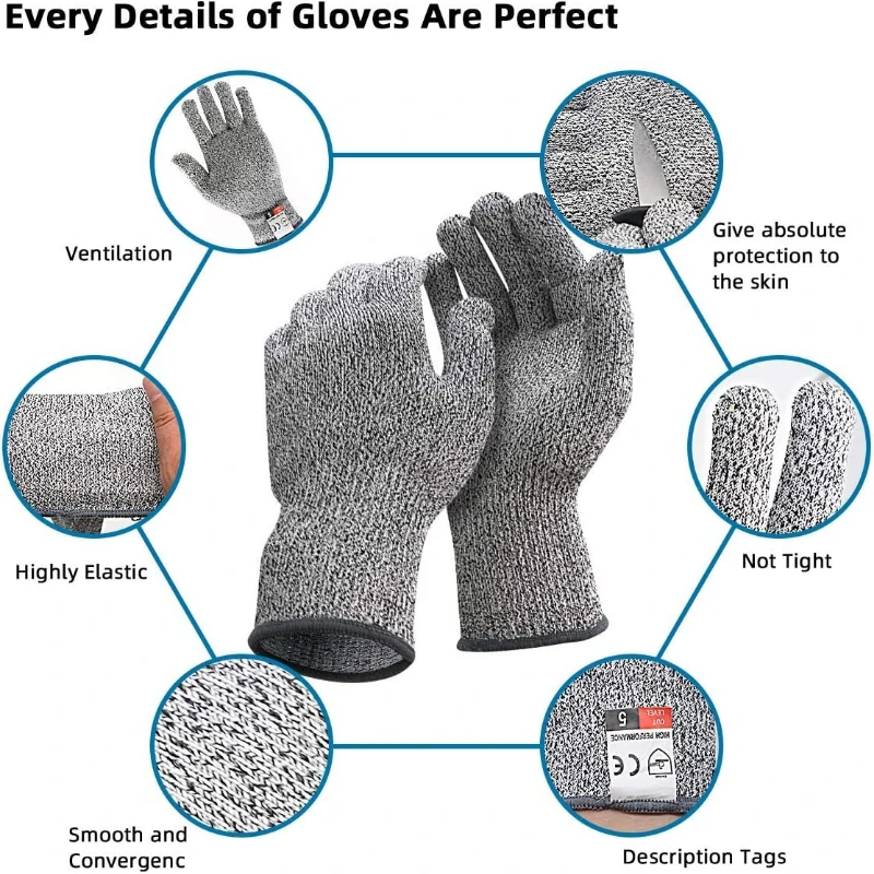 Levels Anti-cut Gloves Labor Protection Supplies K... – Grandado