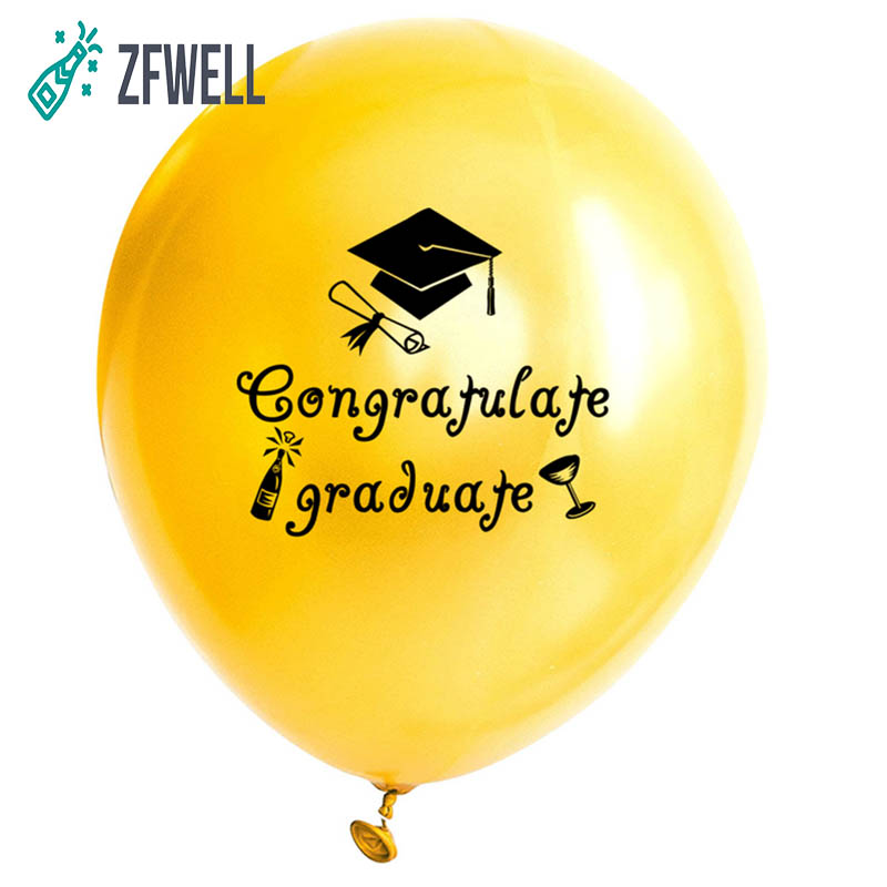 ZFWELL 10pz/lot 12 inch Congratulate graduate lett... – Grandado