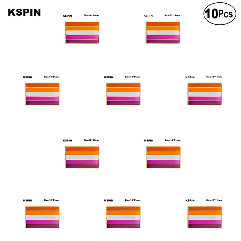 Sun Set Pride Badge Lapel Pin Brooches Pins Flag b... – Vicedeal