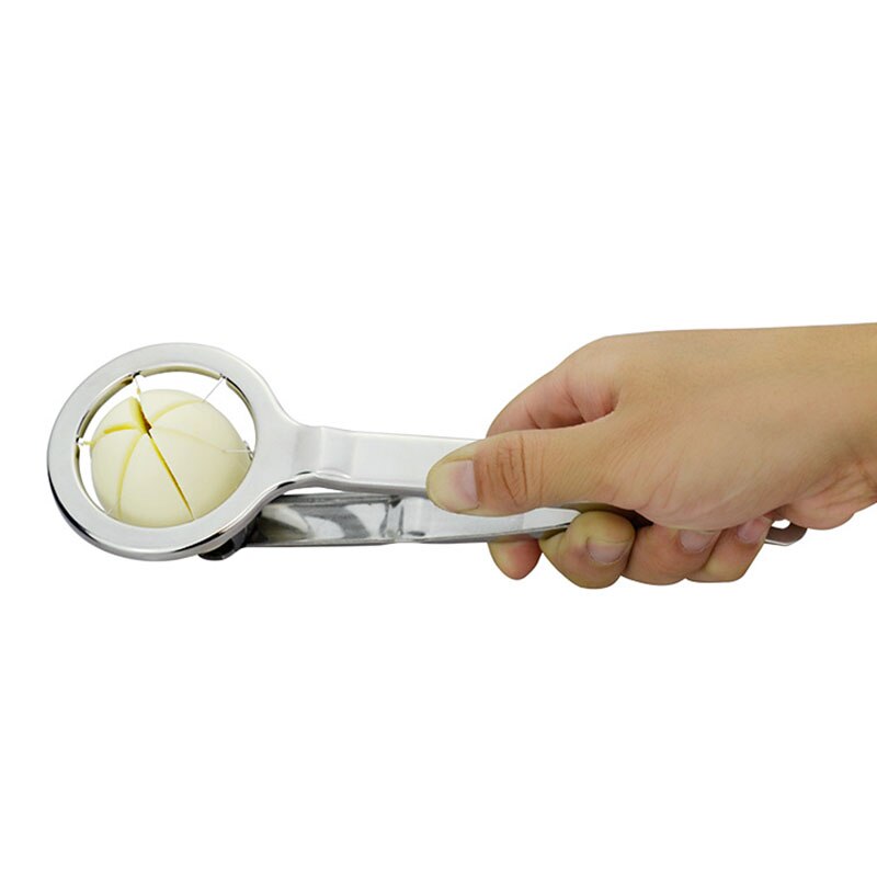 Stainless steel egg splitter hand-held egg cutting... – Vicedeal