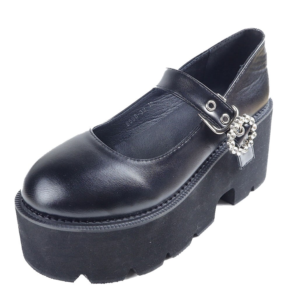 DORATASIA Ladies Shallow Mary Janes Pumps Platform... – Vicedeal