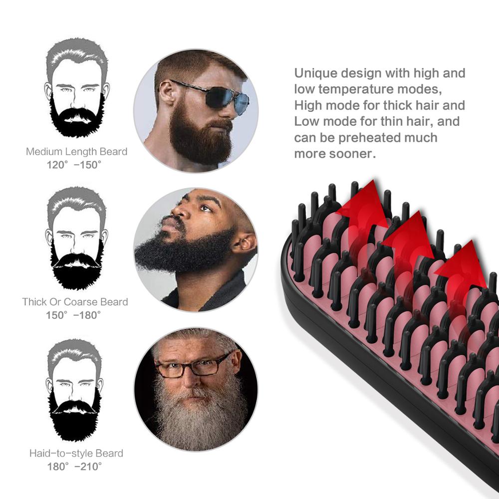 3 in1 Beard Straightener Niche Product Quick Heat ... – Vicedeal