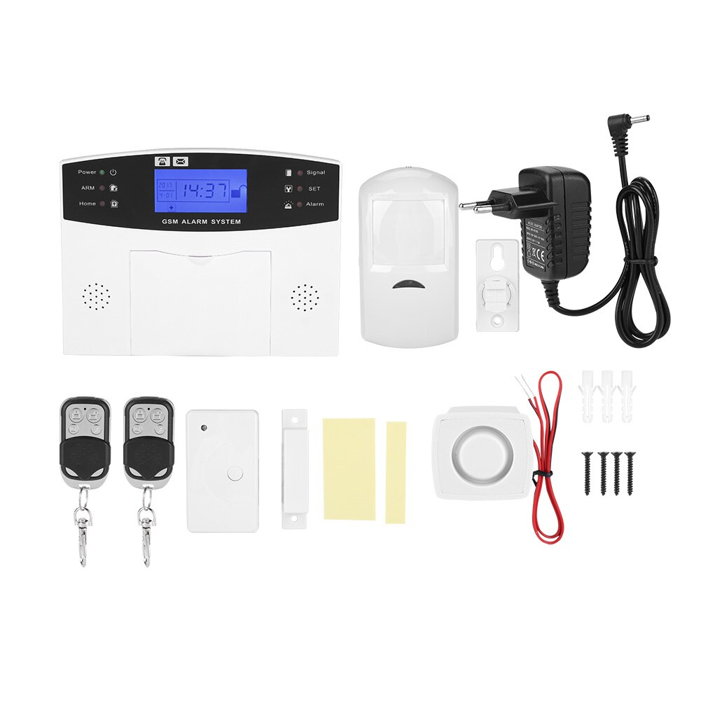 433MHz Wireless Home Security GSM Alarm System Int... – Vicedeal
