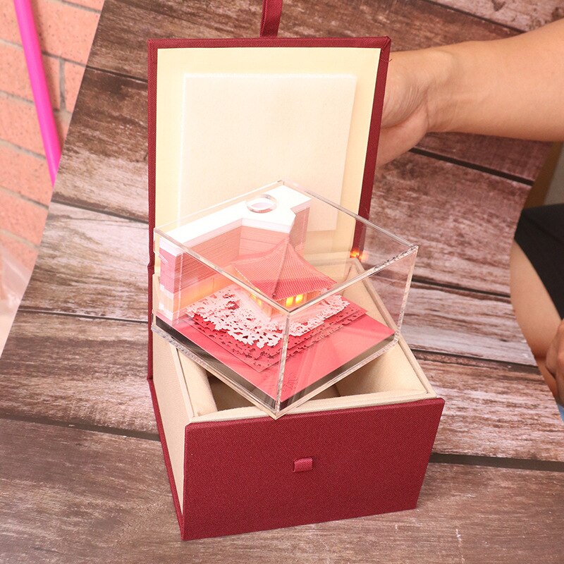 Sticky Notes Stereoscopic 3D Memo Pads Building Ch... – Grandado