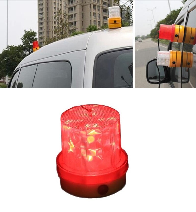 Battery Style LED Vehicle Flashing Warning Lights ... – Grandado