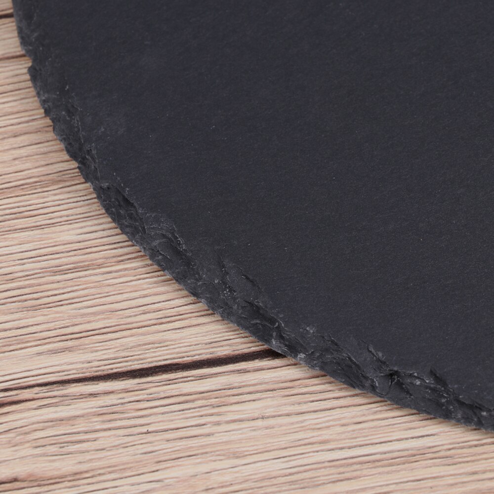 1Pc Slate Plate Novel Safe Banquet Plate Slabstone... – Vicedeal