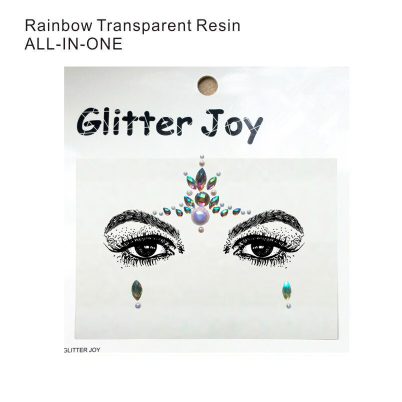 BFG1815 1Pc Simple Festival Resin Face Jewel Chris... – Grandado